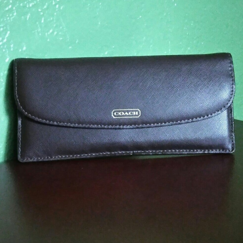 Coach Mahogany Slim Envelope Wallet - Gem